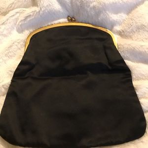 Mel-Ton | Bags | Vintage Melton Black Clutchhandbag | Poshmark